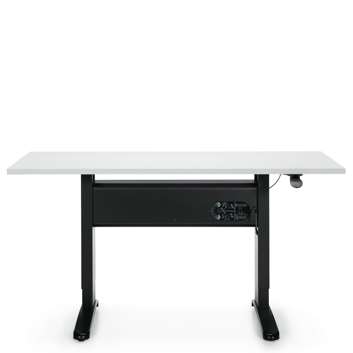 Manual Height-Adjustable Standing Desks | Global | Global