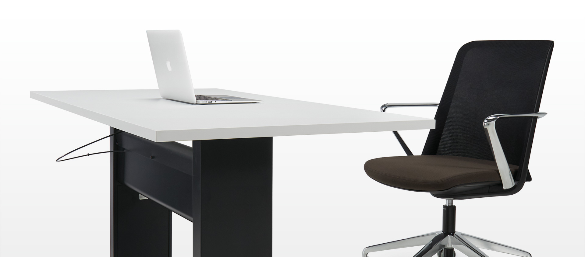 Manual Height-Adjustable Standing Desks | Global | Global